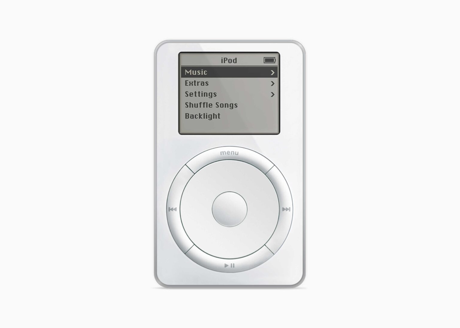 The presentation of the first iPod (2001) - Mac History